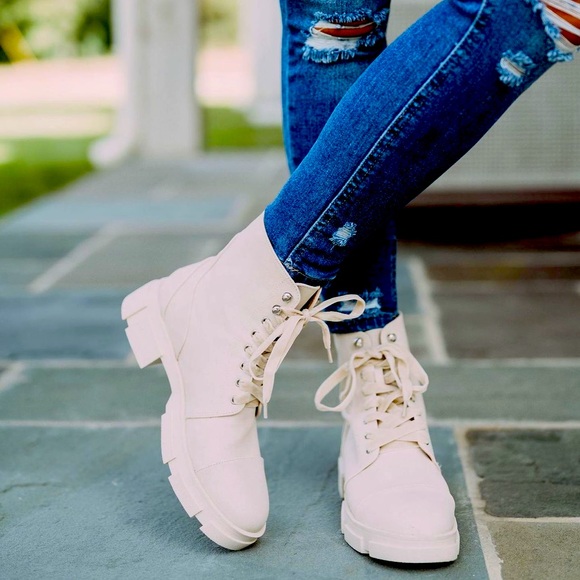 ShuShop | Shoes | Shushop Zola Boots Nude Size 9 | Poshmark